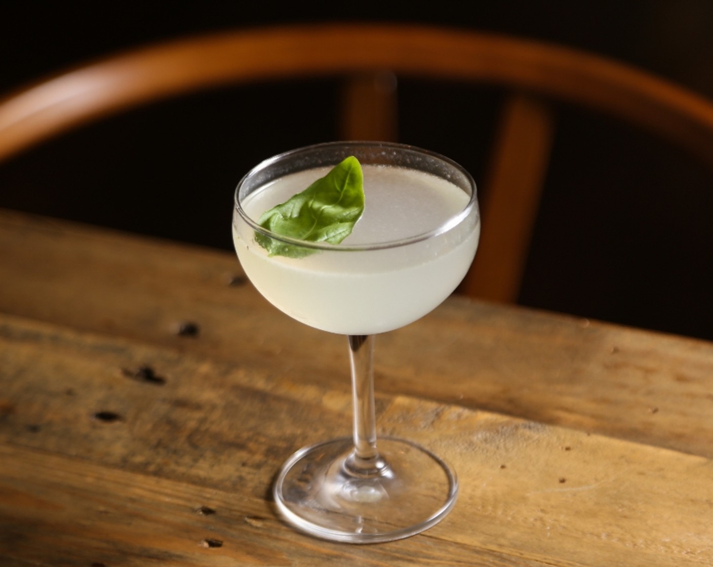 Basil Gimlet Recipe | MixLab